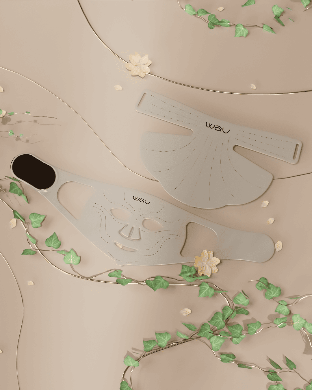 LED SET - PHOTOTHERAPY MASK FOR THE FACE AND DECOLLETAGE AREA – WAU